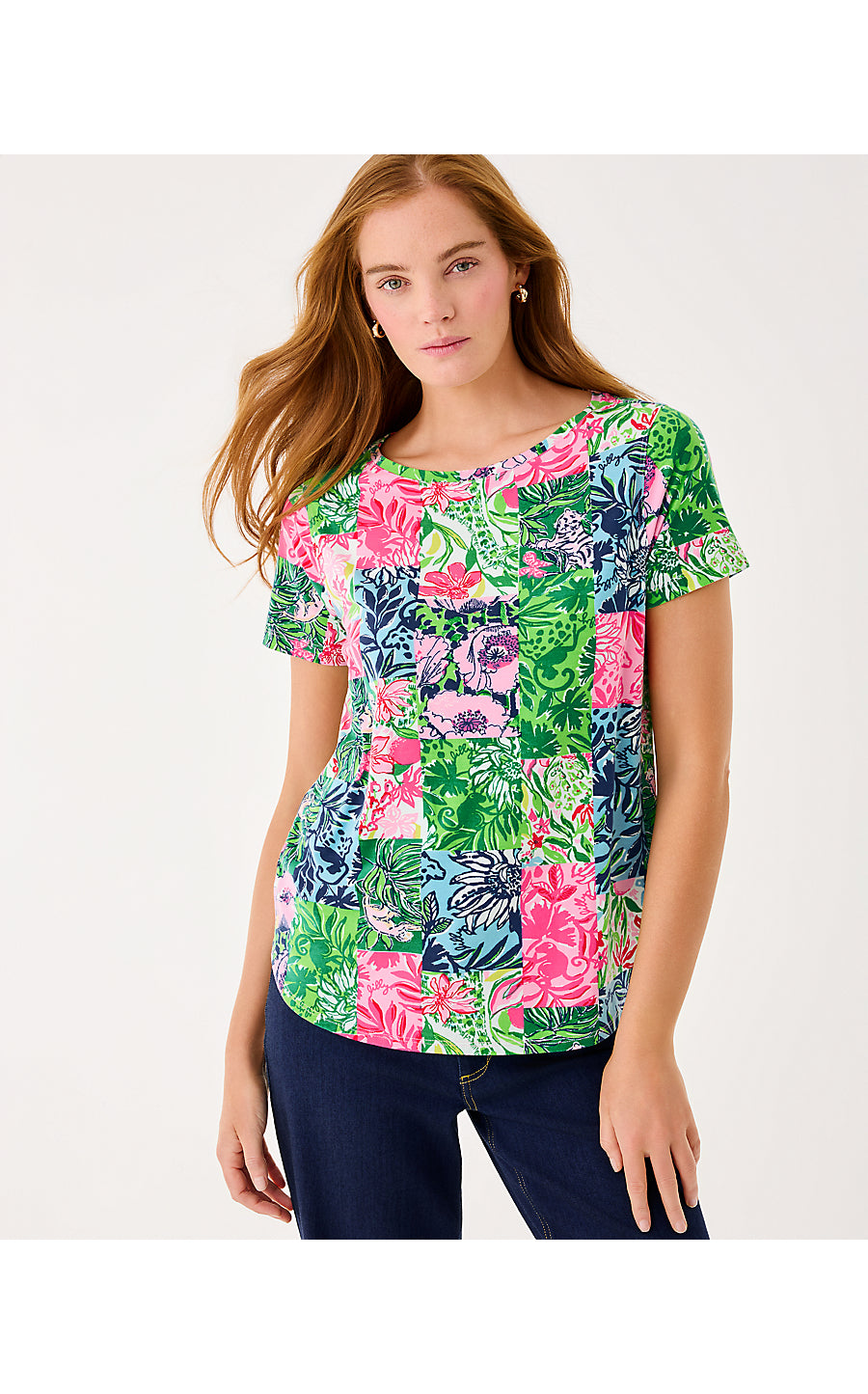 Key West Top - Multi Party Punch Patch – Ocean Palm - A Lilly Pulitzer ...