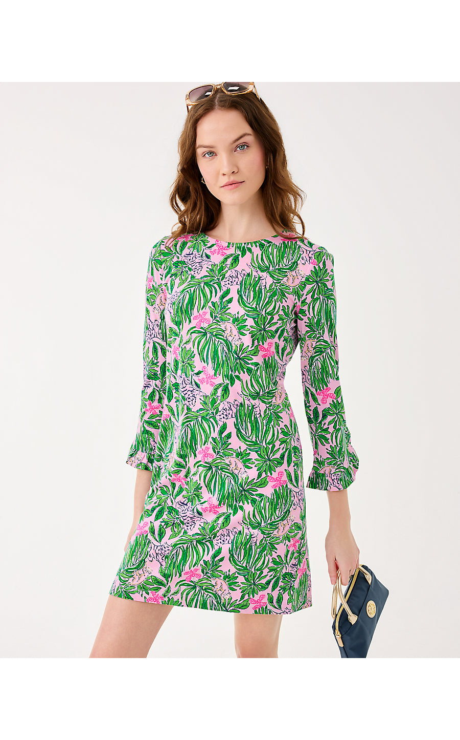 Nichole Dress - Conch Shell Pink Roaring With Joy – Ocean Palm - A ...
